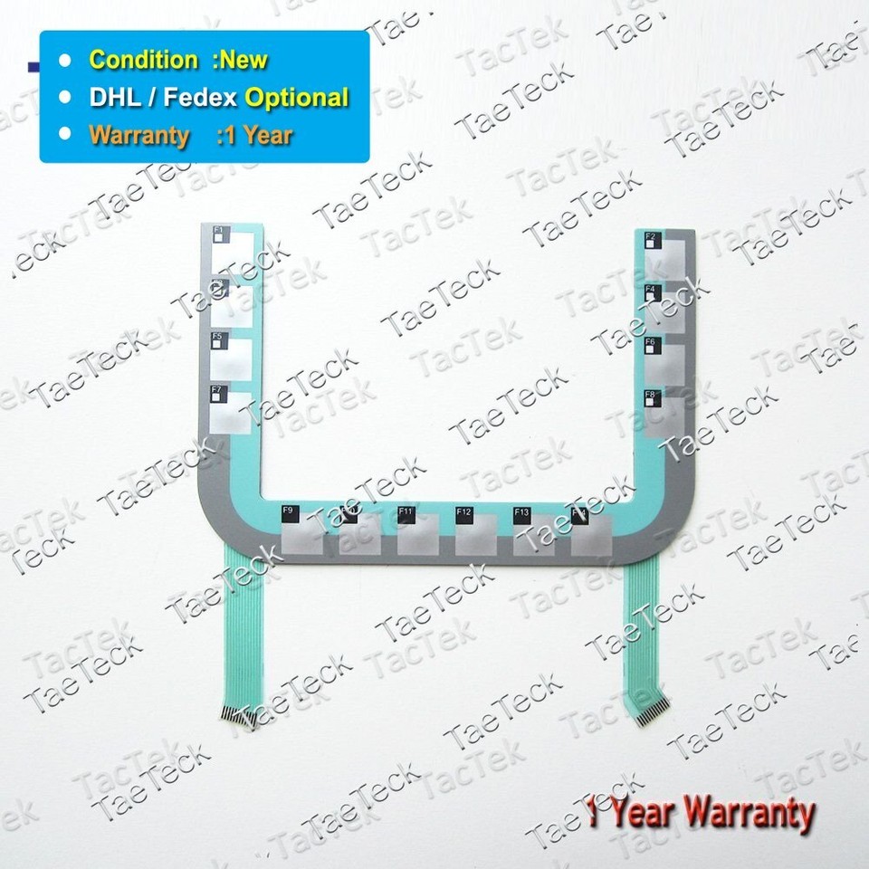 Membrane Keypad Switch Keyboard for 6AV6545-4BB16-0CX0 MOBILE PANEL 170 ...