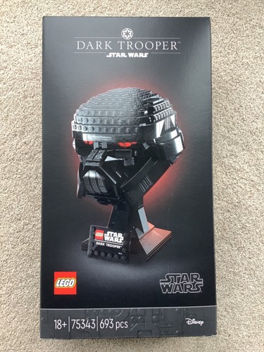 LEGO (75343) STAR WARS: Dark Trooper Helmet NEW and SEALED ...