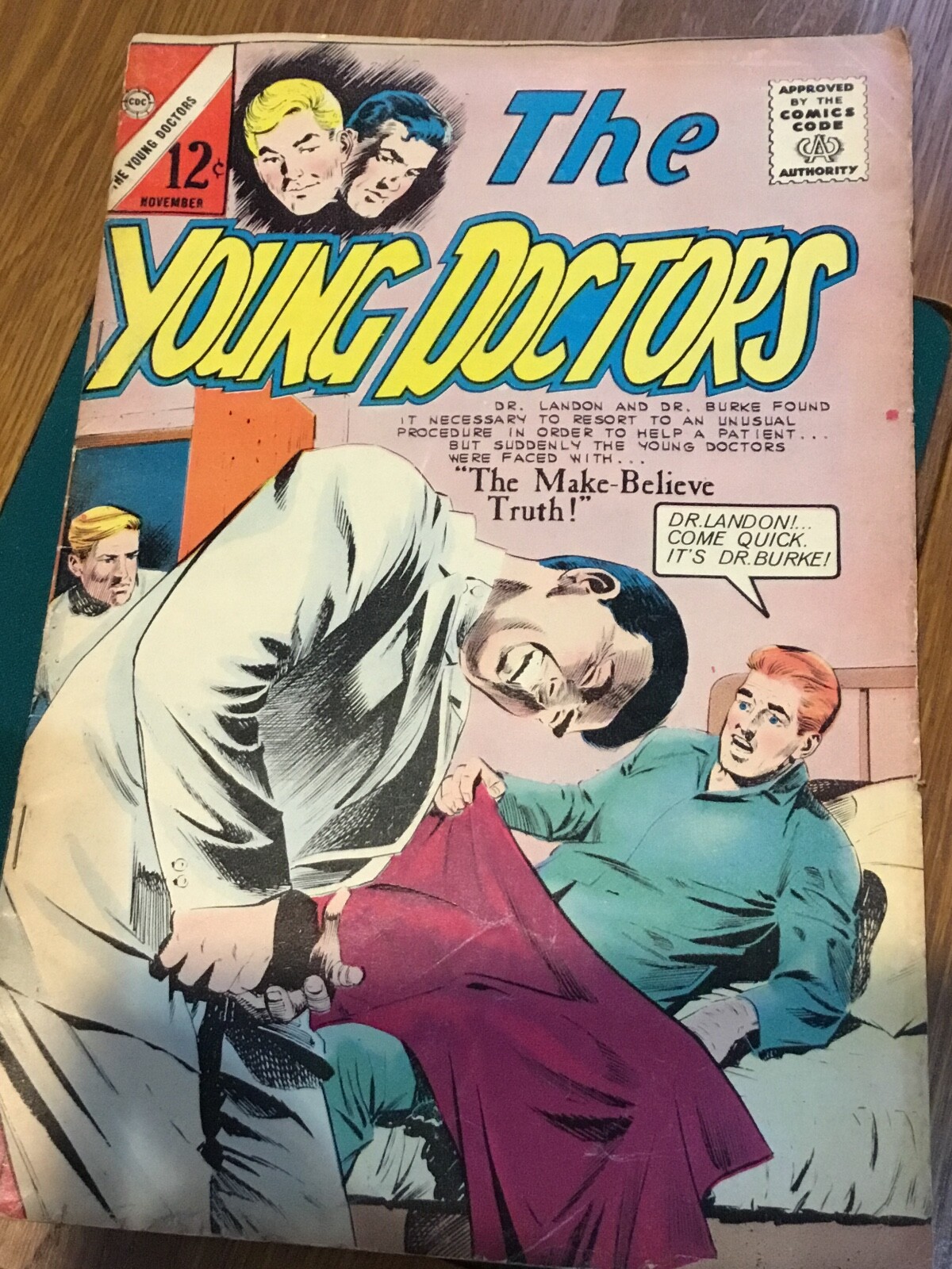 THE YOUNG DOCTORS COMIC VOL.1 NO 6 NOV 1963 CHARLTON COMICS 12 CENT | eBay