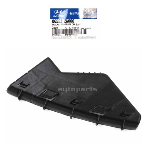 Genuine 865512W000 Front Bumper Bracket Left Driver For Hyundai Santa ...