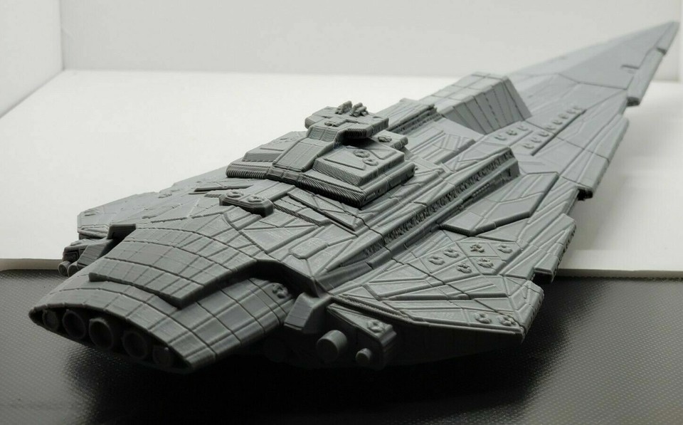 Armada Bellator Class Dreadnought Star Destroyer Ship Wars - 15" Model ...
