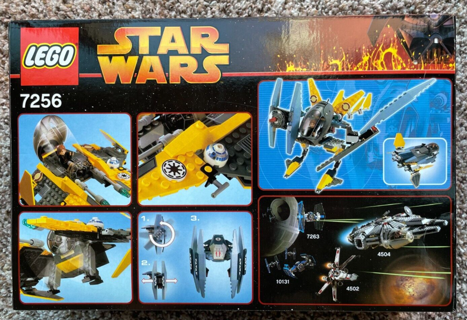 Star Wars Lego 7256 - Jedi Starfighter & Vulture Droid - New | eBay