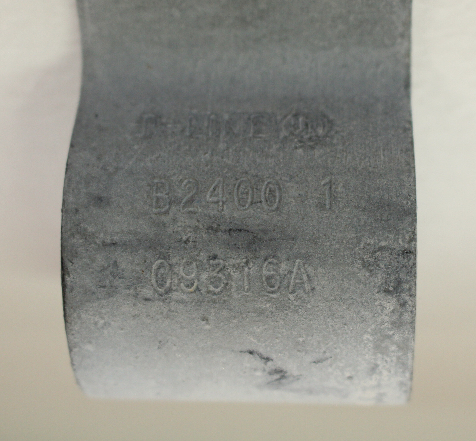 Cooper B-Line 1" 2 Hole Pipe Strap Hot-Dipped Galvanized ~ NEW | eBay