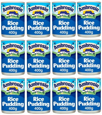 Ambrosia Rice Pudding 400g PACK OF 12 | eBay
