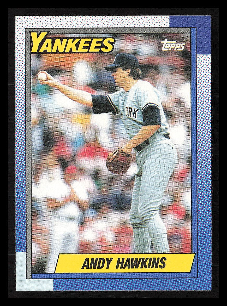 1990 Topps #335 Andy Hawkins Excellent | eBay