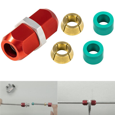 800-641 3/8'' Aluminum Line Splice Repair Kit Works for A/C, coolant ...