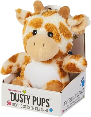Warmies Dusty Pups Giraffe Soft Microfibre Device Screen Cleaner | eBay UK