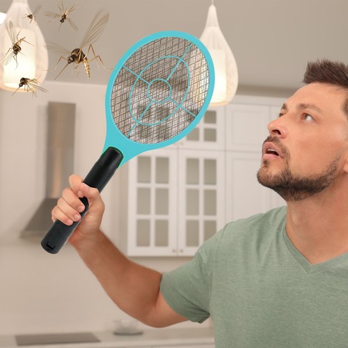 ELECTRIC ZAPPER BUG BAT FLY MOSQUITO INSECT KILLER TRAP SWAT SWATTER ...