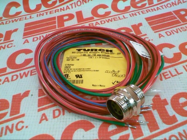 Turck RXF 55-1m U5412 MINIFAST Receptacles CORDSET for sale online | eBay