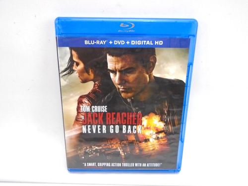 Jack Reacher Never go Back blu ray + Dvd Tom Cruise · Cobie Smulders · Aldis | eBay