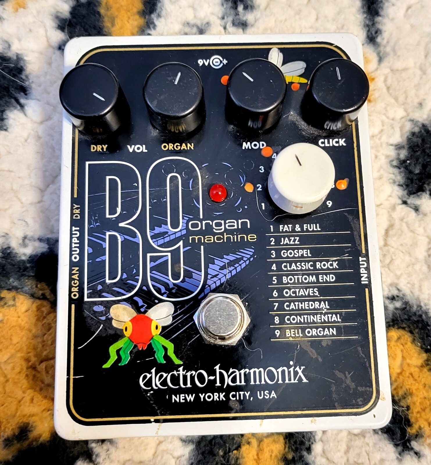 Electro-Harmonix B9 Organ Machine (B 9) Guitar Pedal | eBay