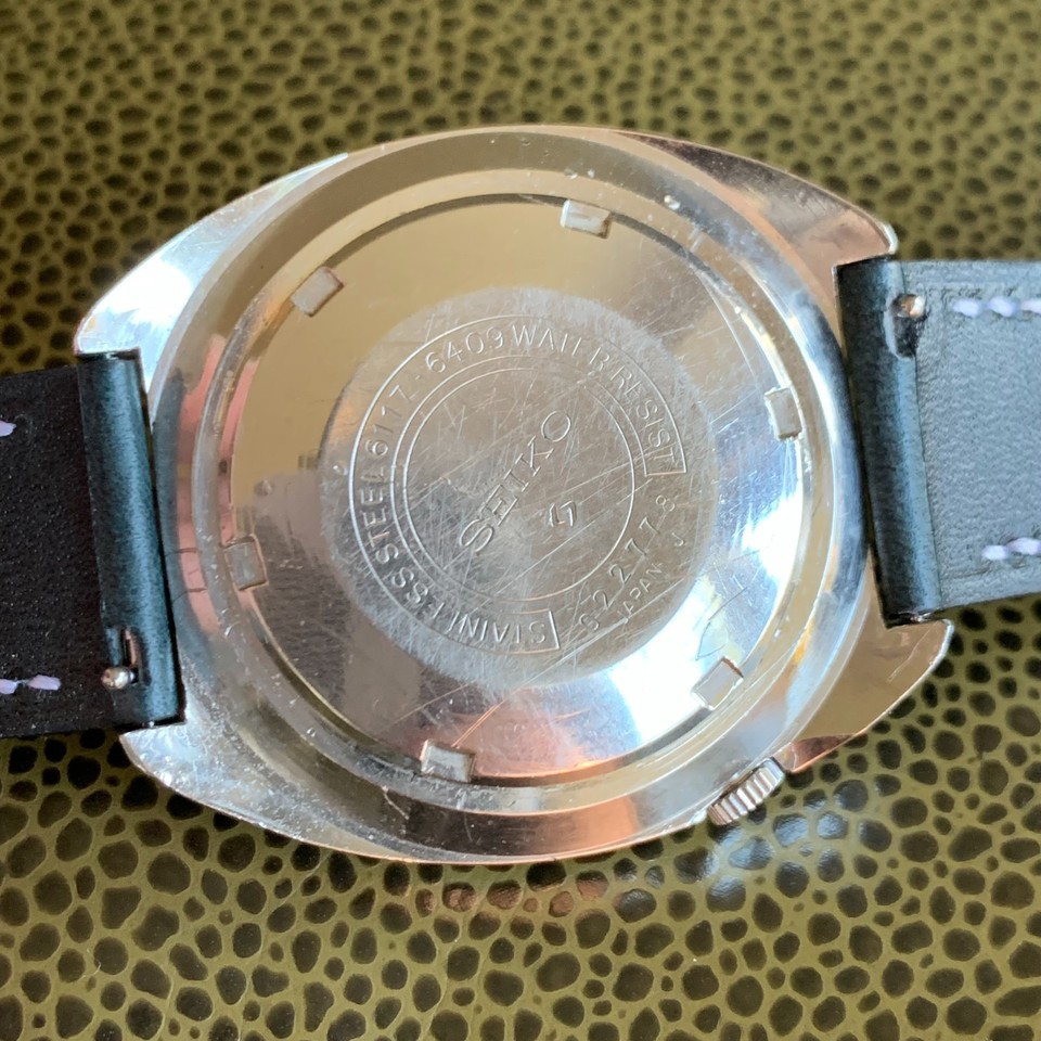 Seiko World Time GMT Ref. 6117-6409 Automatic 41mm Wristwatch | eBay