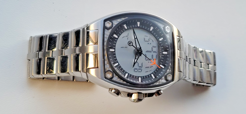Sector 500 AnaDigi Mens Watch Chronograph Alarm 100mRare Retro Mans ...