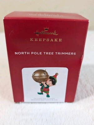 2021 HALLMARK NORTH POLE TREE TRIMMERS #9 KEEPSAKE CHRISTMAS ORNAMENT ...