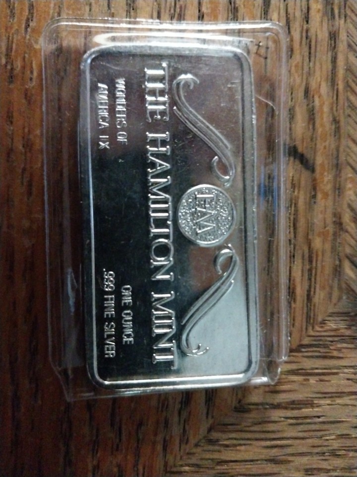 Two 1- Oz. .999.silver Art Bars Truman, And Pilgrams Landing THM. | eBay