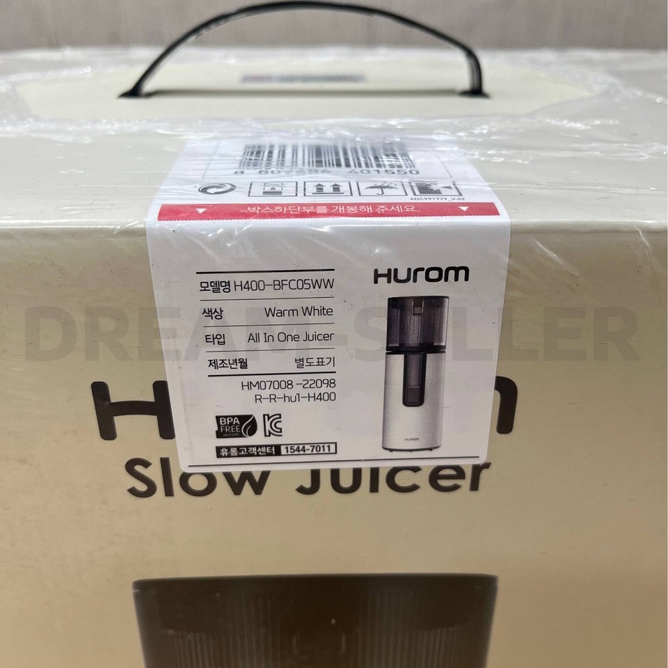 Hurom H400 Simply Slow Juicer Fresh Extractor Squeezer 3 colors AC 220V ...