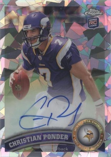 2011 Topps Chrome - Crystal Atomic Refractor Rookie Autographs #165 ...