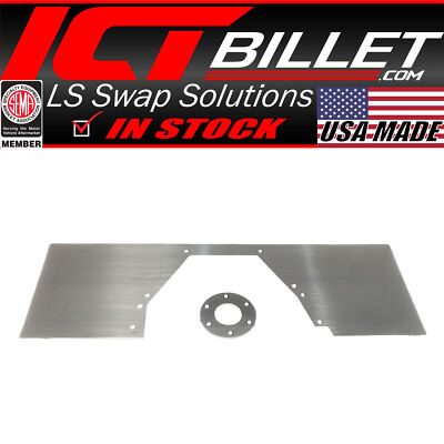 ICT Billet BBF Mid Plate Aluminum 429 460 Motor Mount - Big Block Ford ...