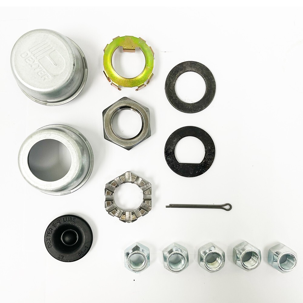 SOUTHWEST WHEEL BT9/BT16 Spindle & Pre-Greased 5-4.5" Bolt Circle ...