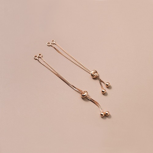 925 Sterling Silver Adjustable Connector for Bracelet Necklace ...