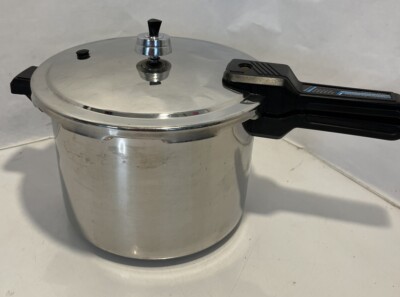 Presto Mod. 01361 No. 2 6-Quart Stainless Steel Pressure Cooker Jiggler ...