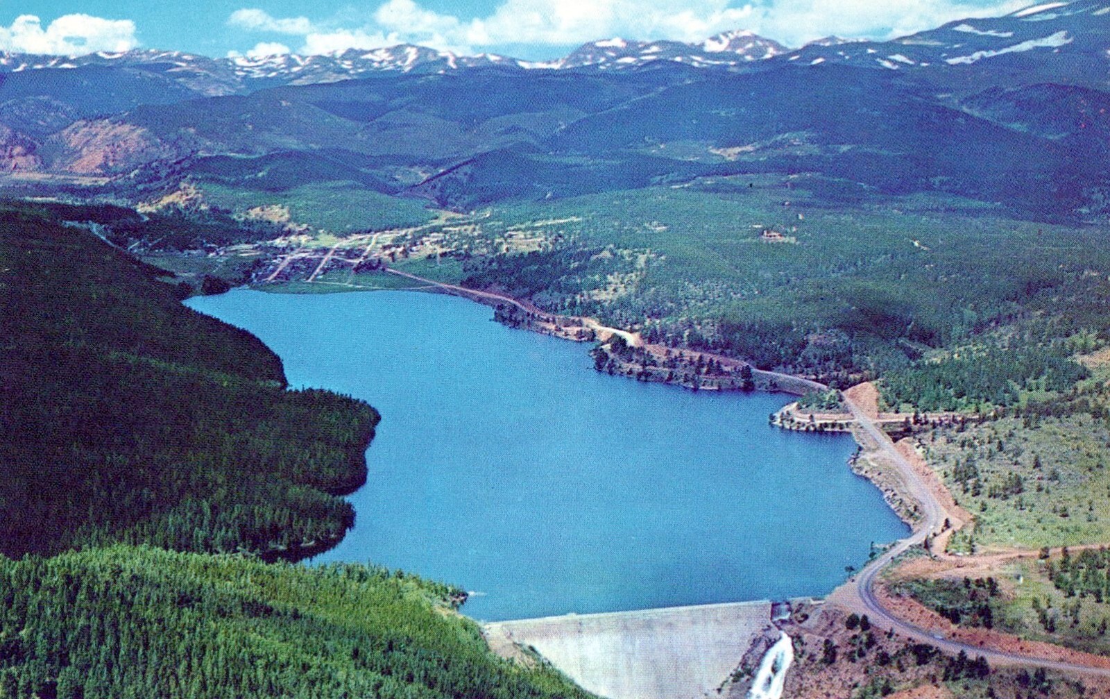 Nederland Colorado Barker Dam and Reservoir Postcard | eBay