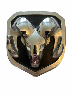 2013 - 2018 RAM Chrome Grille Badge Emblem Badge Logo 68140322AA Mopar ...