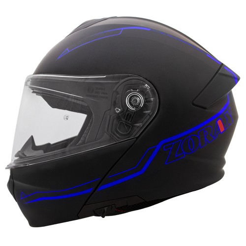 ZORAX 838 Motorcycle DVS Filp Up Helmet Scooter Crash Motorbike | eBay