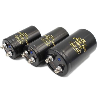 63V 100 250 400 450V Large Screw Terminal Electrolytic Capacitors ...