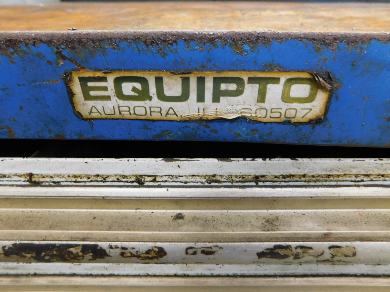 EQUIPTO INDUSTRIAL 9 DRAWER METAL TOOL STORAGE CABINET 30" X 28" X 44 ...