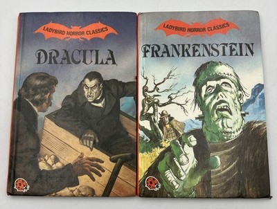 Ladybird Book Of Horror Books Bundle X 2 Dracula Frankenstein 1984 ...