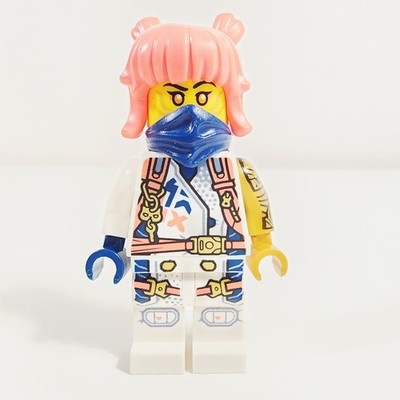 Lego Sora Minifigure Bandana Hair w/ Buns Ninjago Dragons Rising 71807 ...
