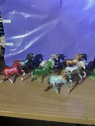 Breyer Stablemate Lot of 7 Unicorn - mini Alborozo | eBay