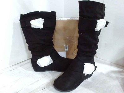NEW Journee Collection Women's Jester-01 High Boots, Black, Size 8 $144 ...