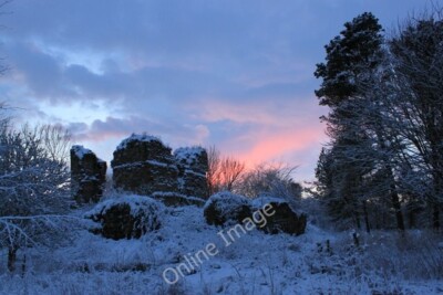 Photo 6x4 Lochore castle ruins Lochgelly The ruins of Lochore castle ...
