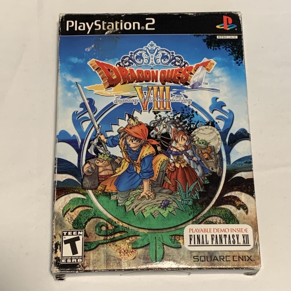 PS2 Dragon Quest VIII: Journey of the Cursed King CIB With Demo Sealed Read | eBay
