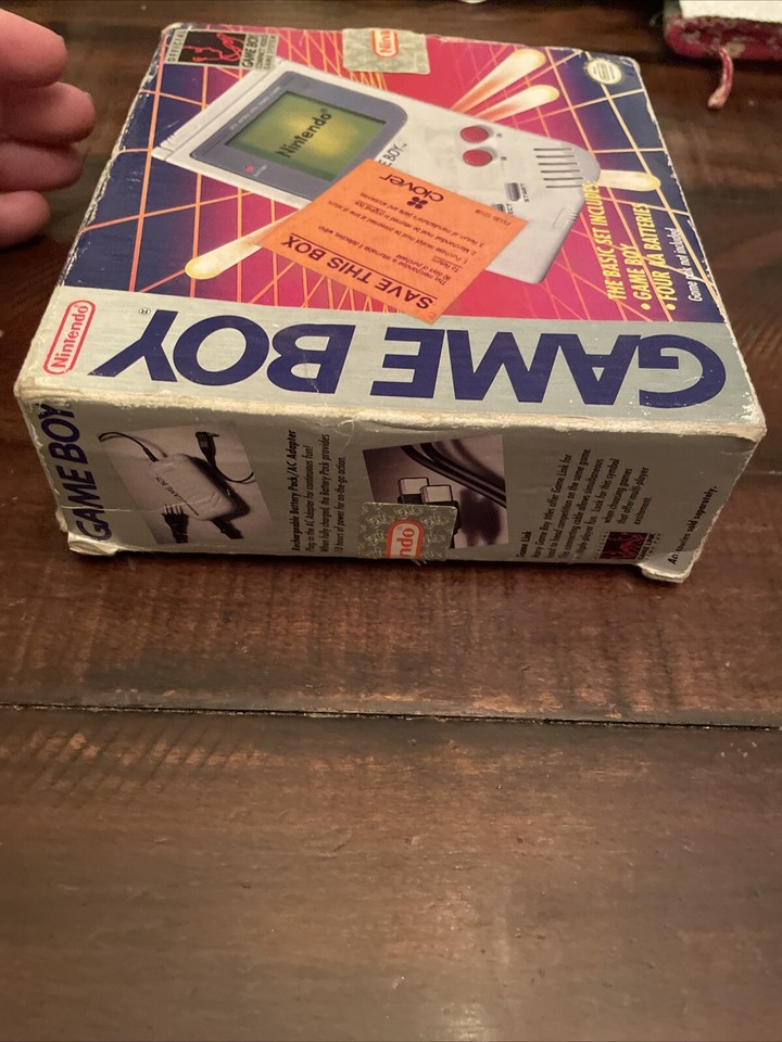 RARE 1994 Original Nintendo Gameboy BOX - BOX ONLY - SEE PHOTOS GOOD ...