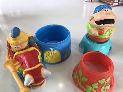 Playskool Weebles Weebalot Castle Jousting LOT OF 6 PCS | eBay