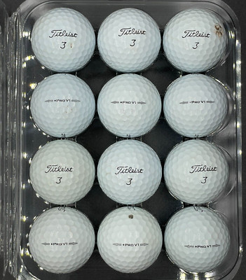 Pro V1 Left Dot AAA 12 Used Golf Balls 3A *RARE, LIMITED RELEASE* | eBay