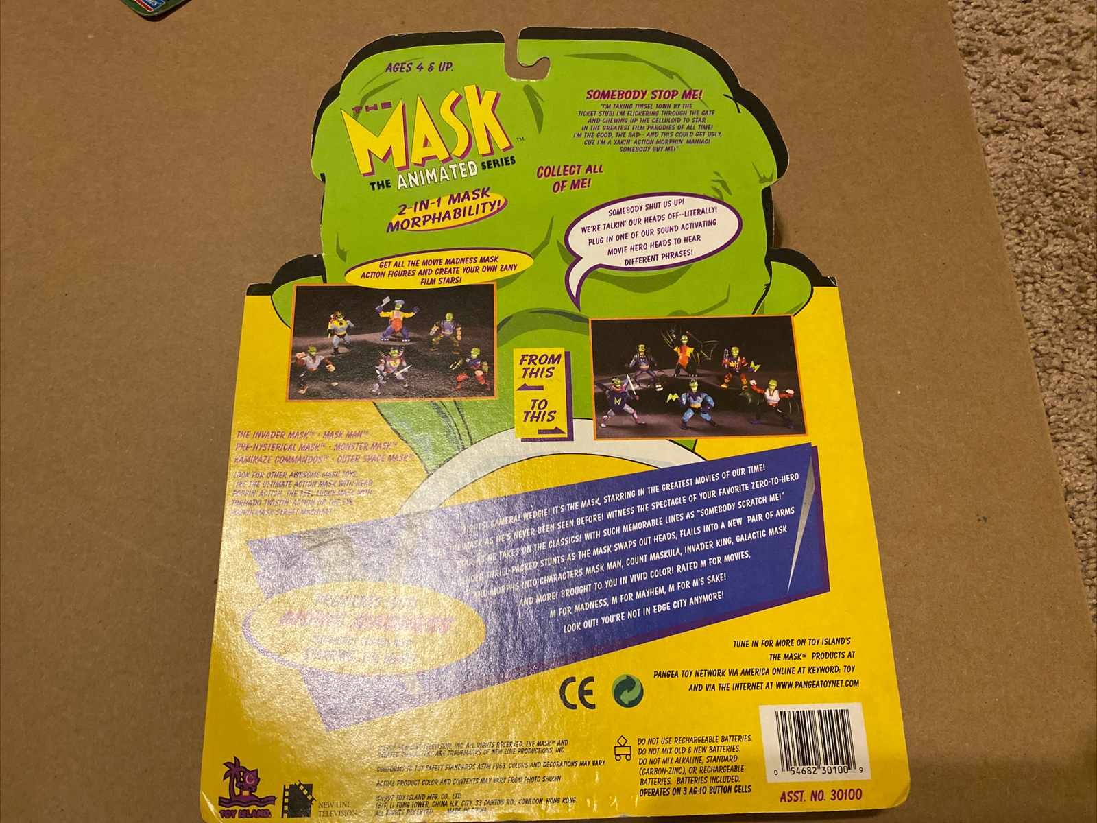 RARE 1997 The Mask Animated Series 30100 Action Figure NEW SEALED | eBay