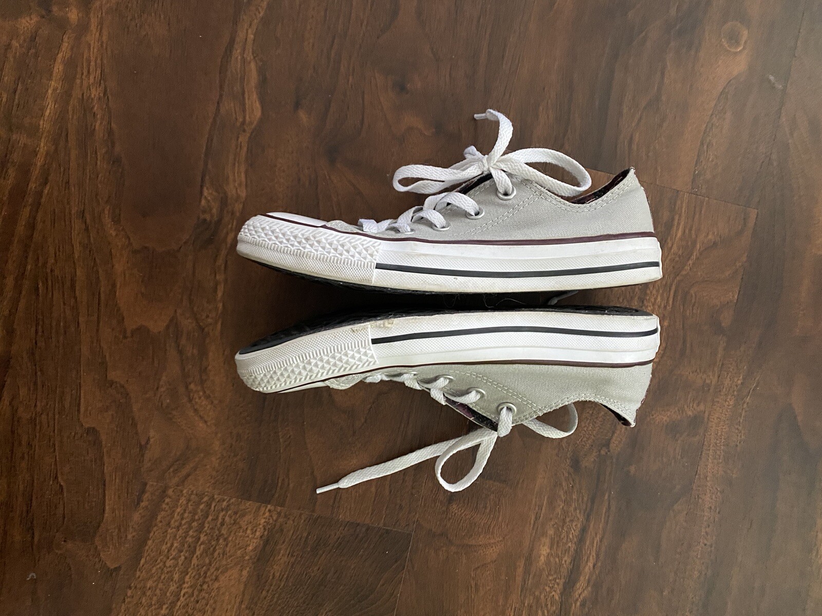 Converse All Star Double Tongue Ox Canvas Sneaker Gra… - Gem