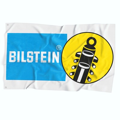 Bilstein Shocks Flag (3x5 ft) Car Racing Shop Garage | eBay
