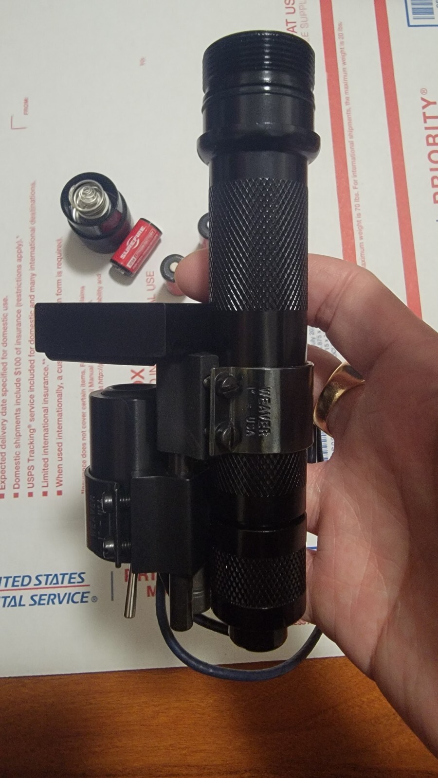 Surefire Model 9S25 Shield Mount System Complete Tactical Weapon Light ...