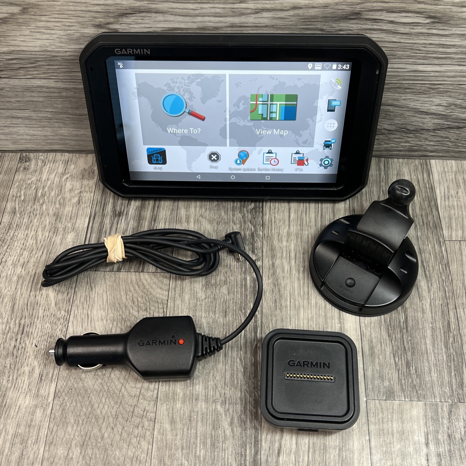 Garmin DEZL 780 LMT-S 7" Screen Truck GPS Navigator Bundle - Black ...