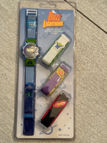 Toy Story Buzz Lightyear Digital Watch with Straps NIP | eBay