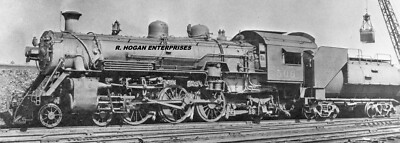 1939 STEAM LOCOMOTIVE #506 NASHVILLE & CHATTANOOGA R.R. 8X10 PRINT ...