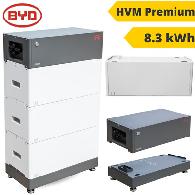 BYD Batteriespeicher B-Box Premium HVM 8.3 kWh Speicherpaket Solar ...