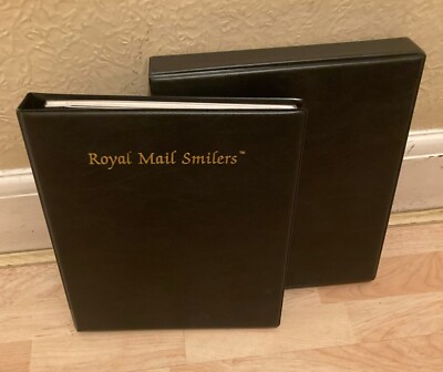 Royal Mail Smilers Luxury Padded album complete with slipcase. Used ...