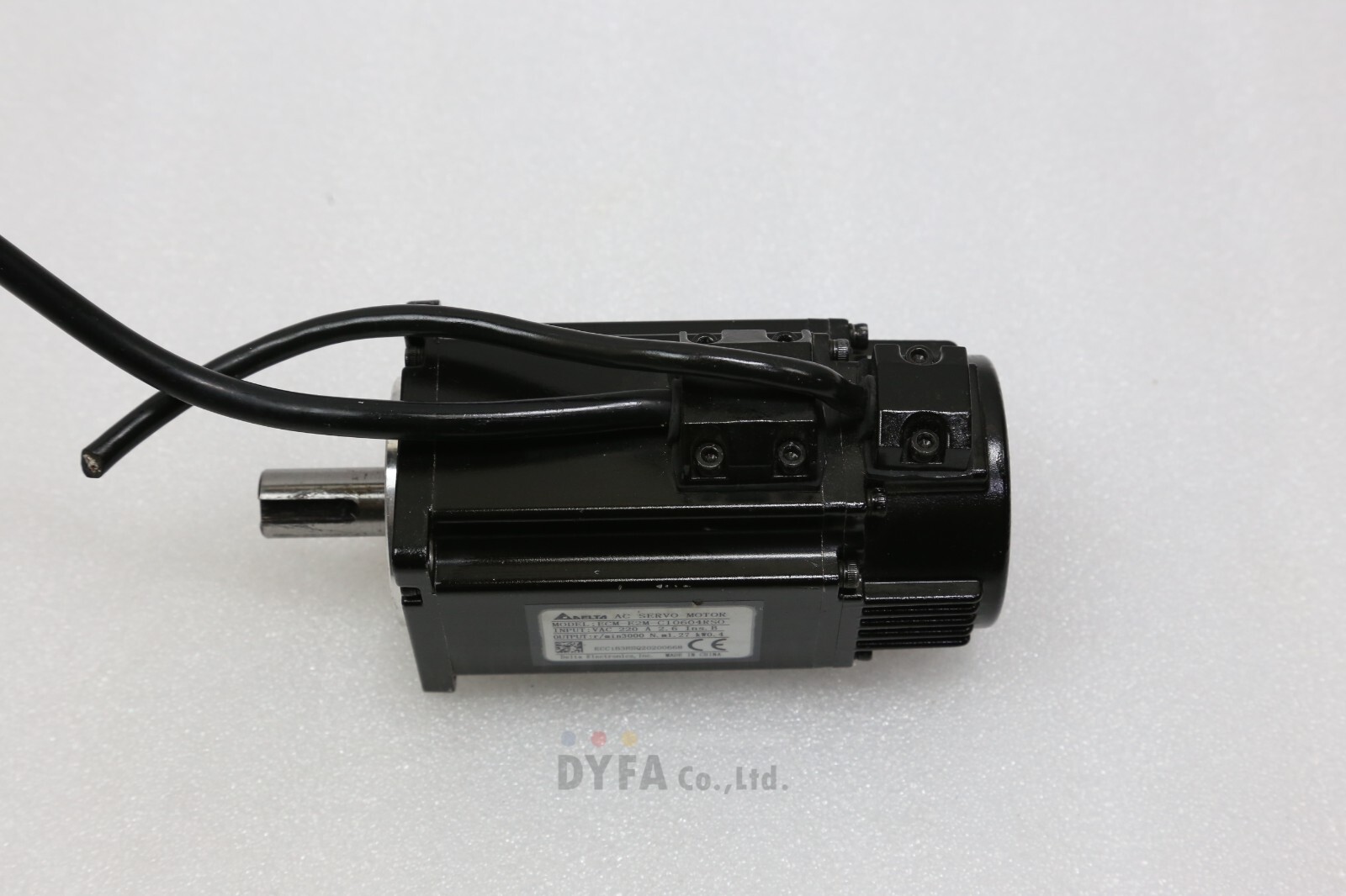 DELTA Used ECM-E2M-C10604RSO 400W AC SERVO MOTOR Cut cable MOT-I-3264 ...
