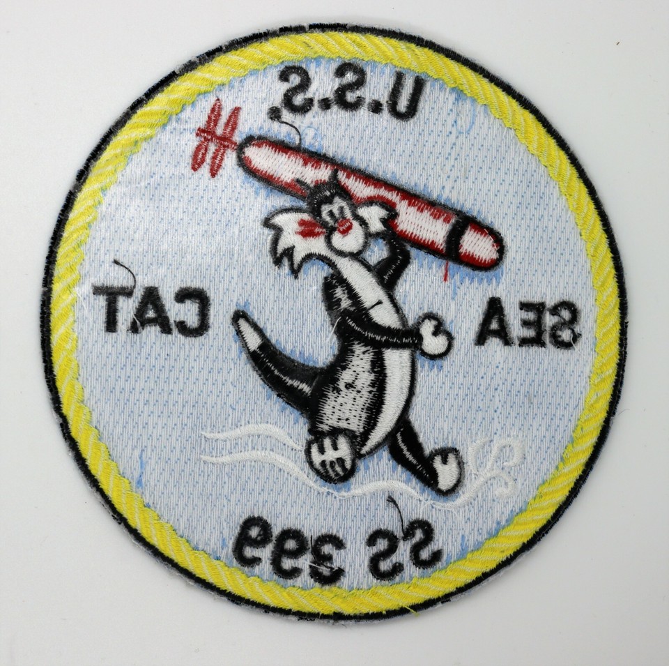 US NAVY USS SEA CAT SS-399 SUBMARINE PATCH Made for Veterans After WW2 ...